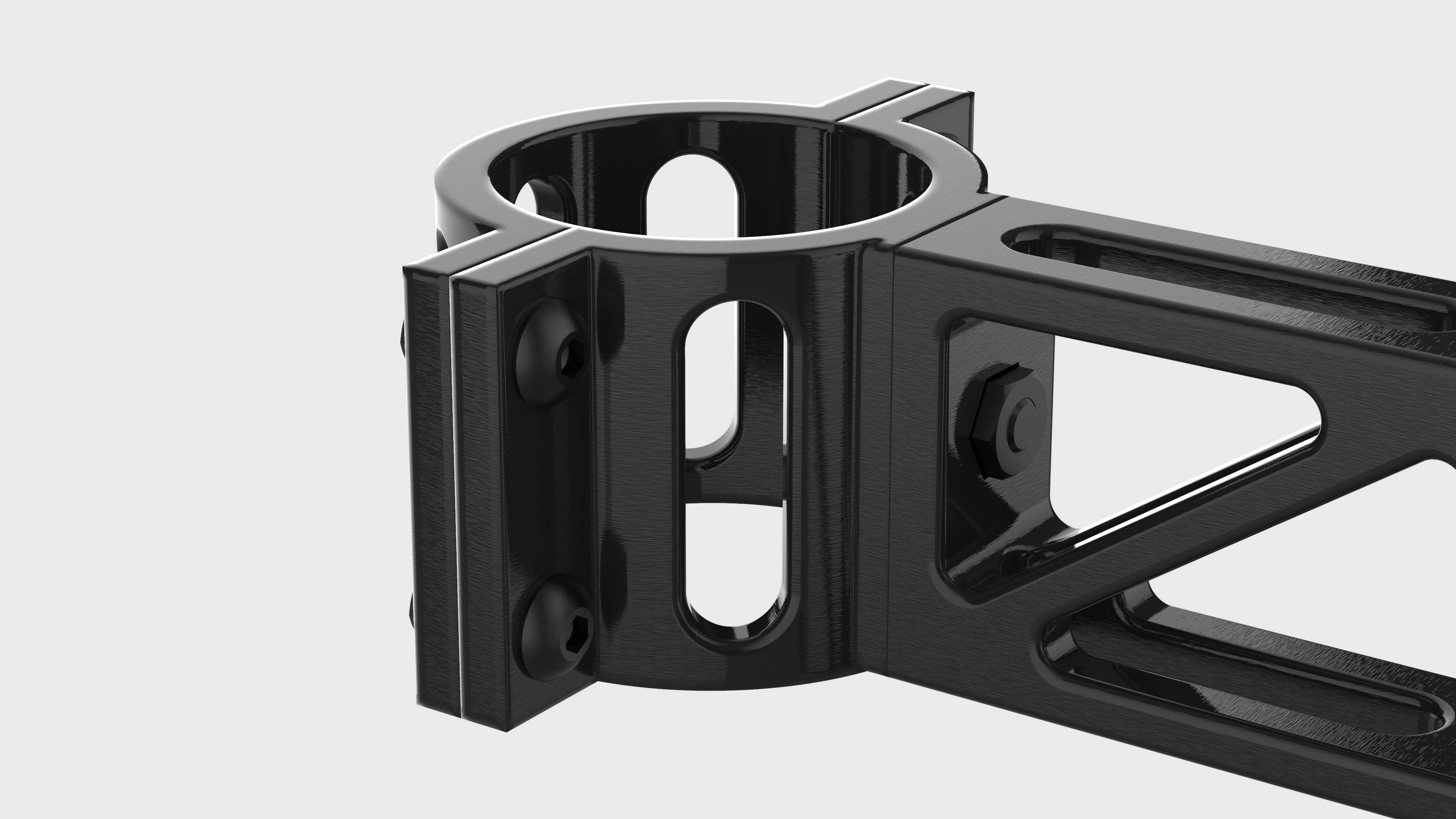 Download free STL file Pipe Clamp Phone Holder • Object to 3D print ・ Cults